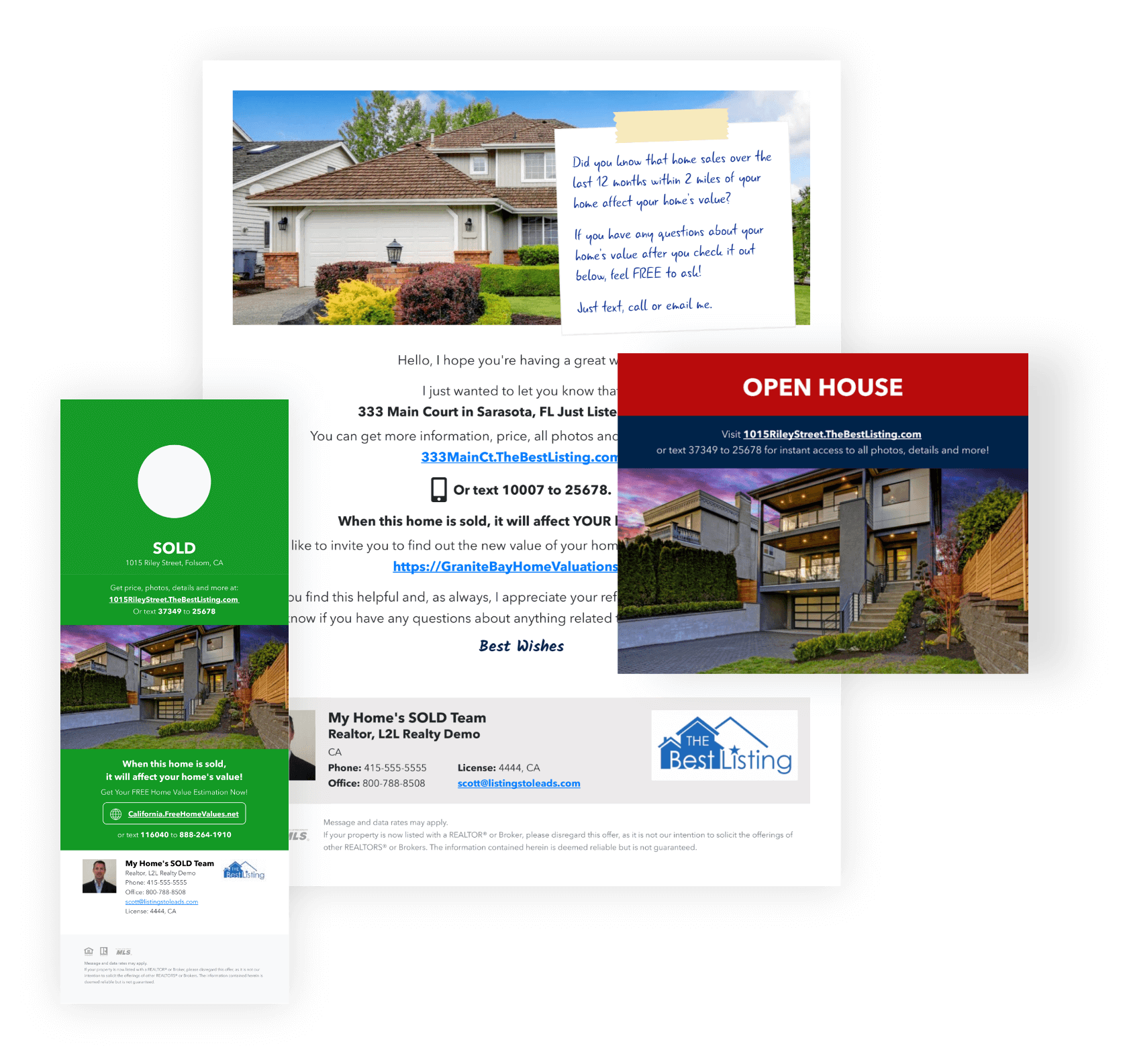 Listings To Leads - A full real estate marketing and lead generations ...